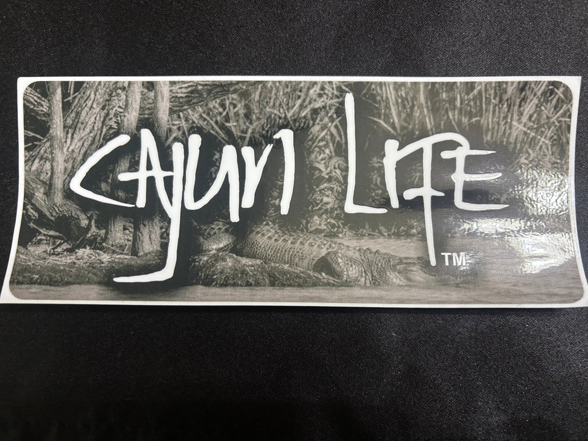 Cajun Life Sticker – Crawcaine