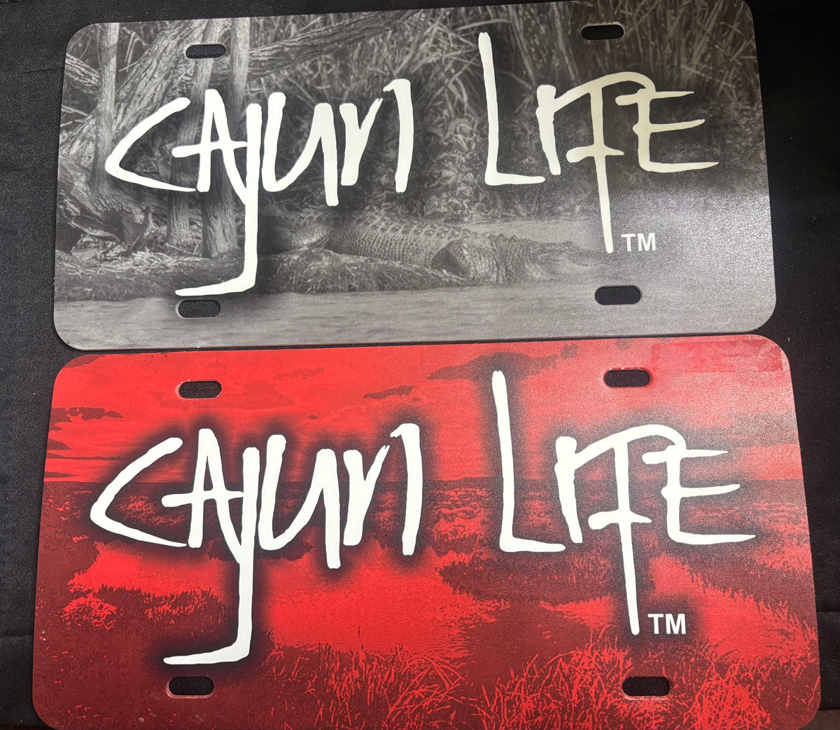 Cajun Life License Plate – Crawcaine